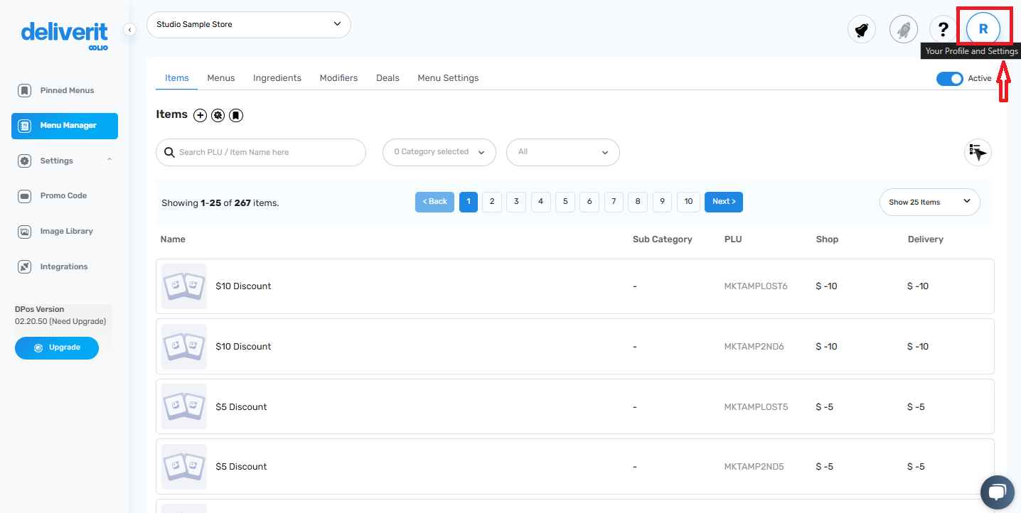 How to Control Profile Access to Deliverit Studio