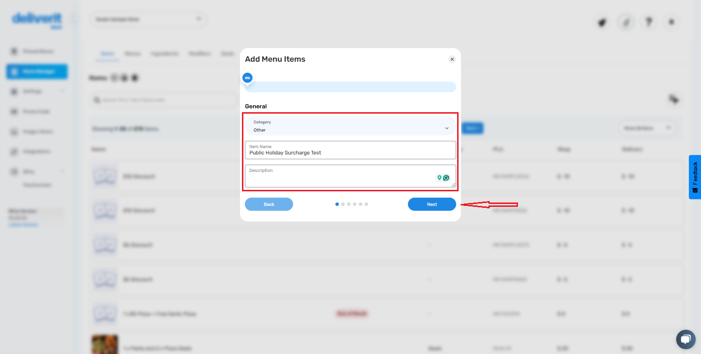 How to Create a Public Holiday Code In Deliverit Studio