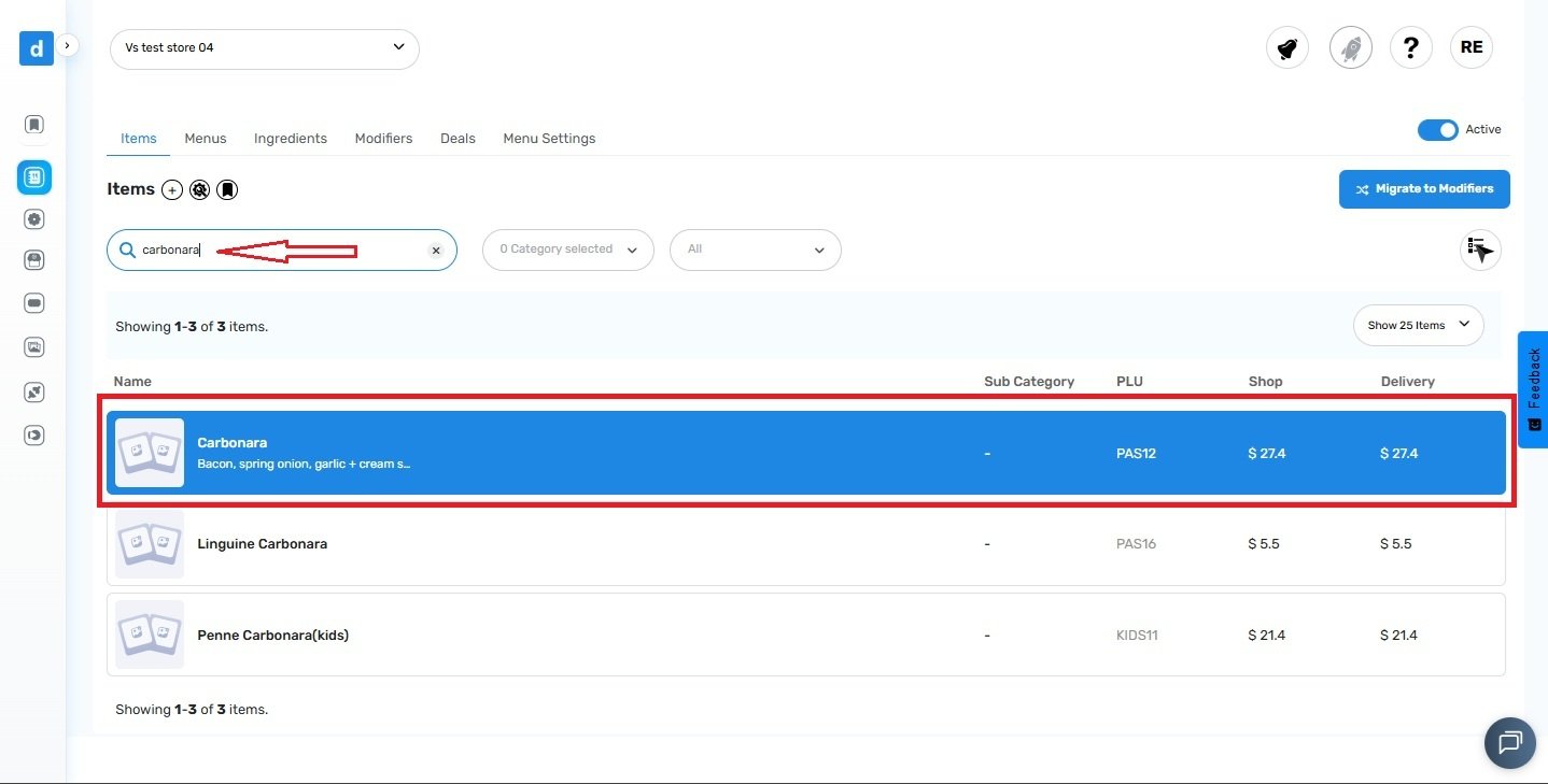 How to Deploy Online Order Modifiers to Multiple Stores in Studio