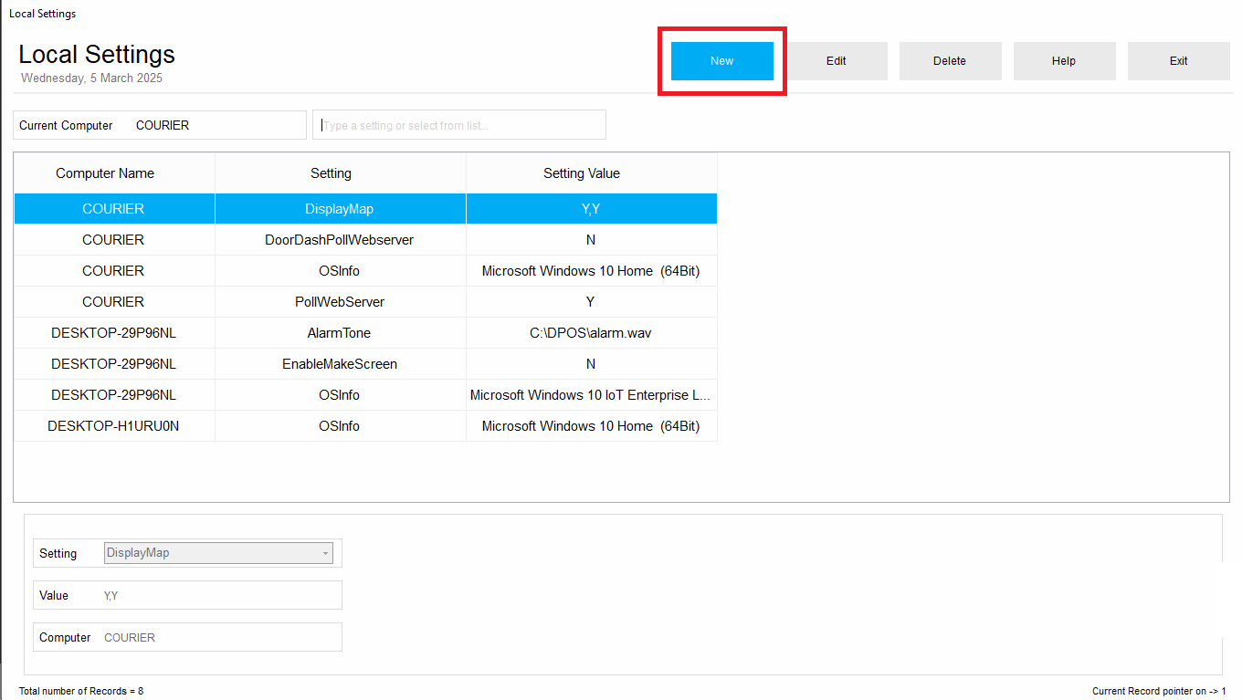 How to Load DPos Directly into the Make Screen.