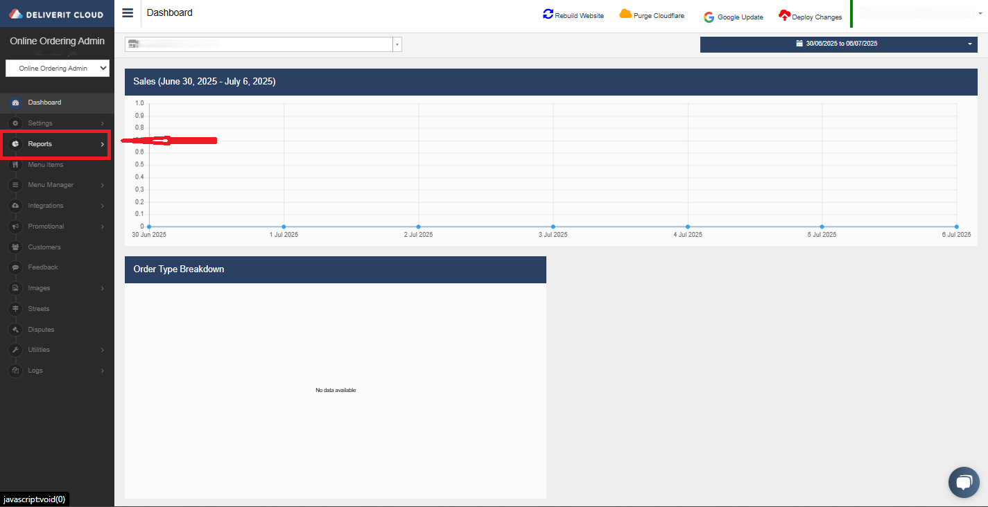 How to Run Loyalty Redemption Report (Online Ordering)