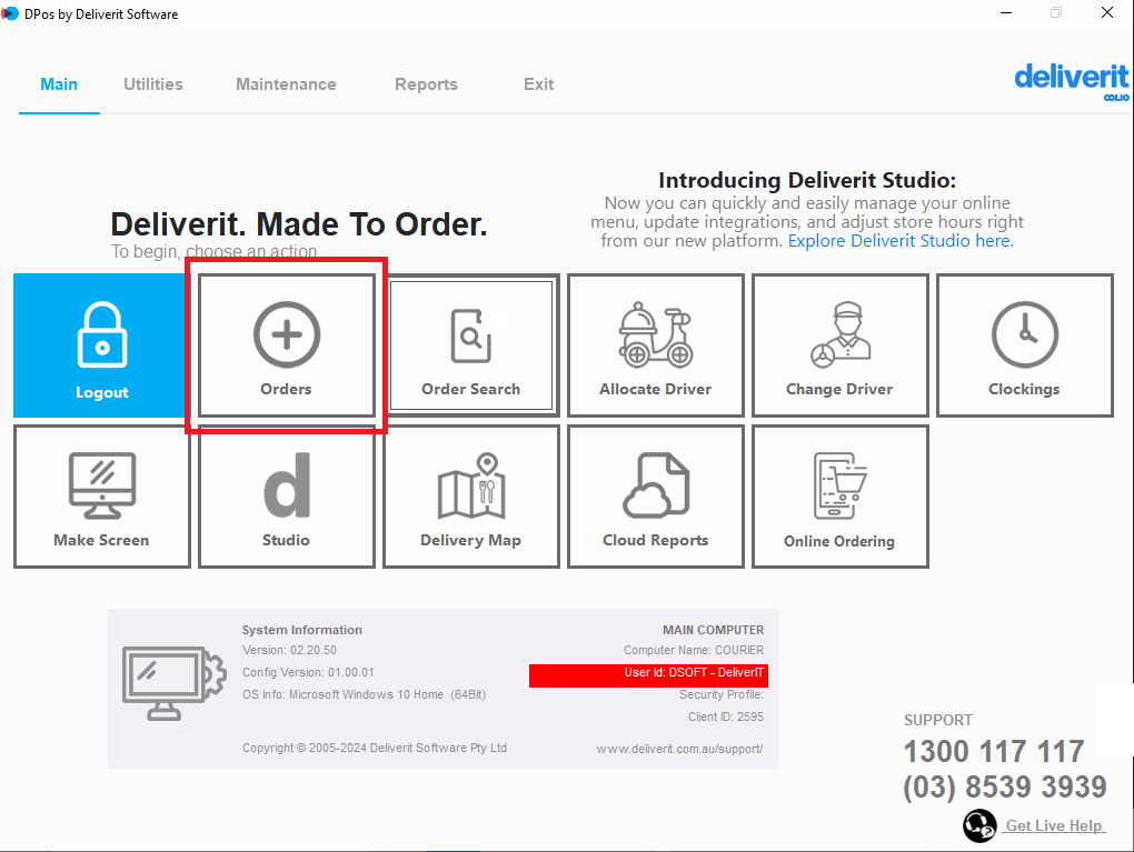 How to Reprint a Docket in the DPos Application.
